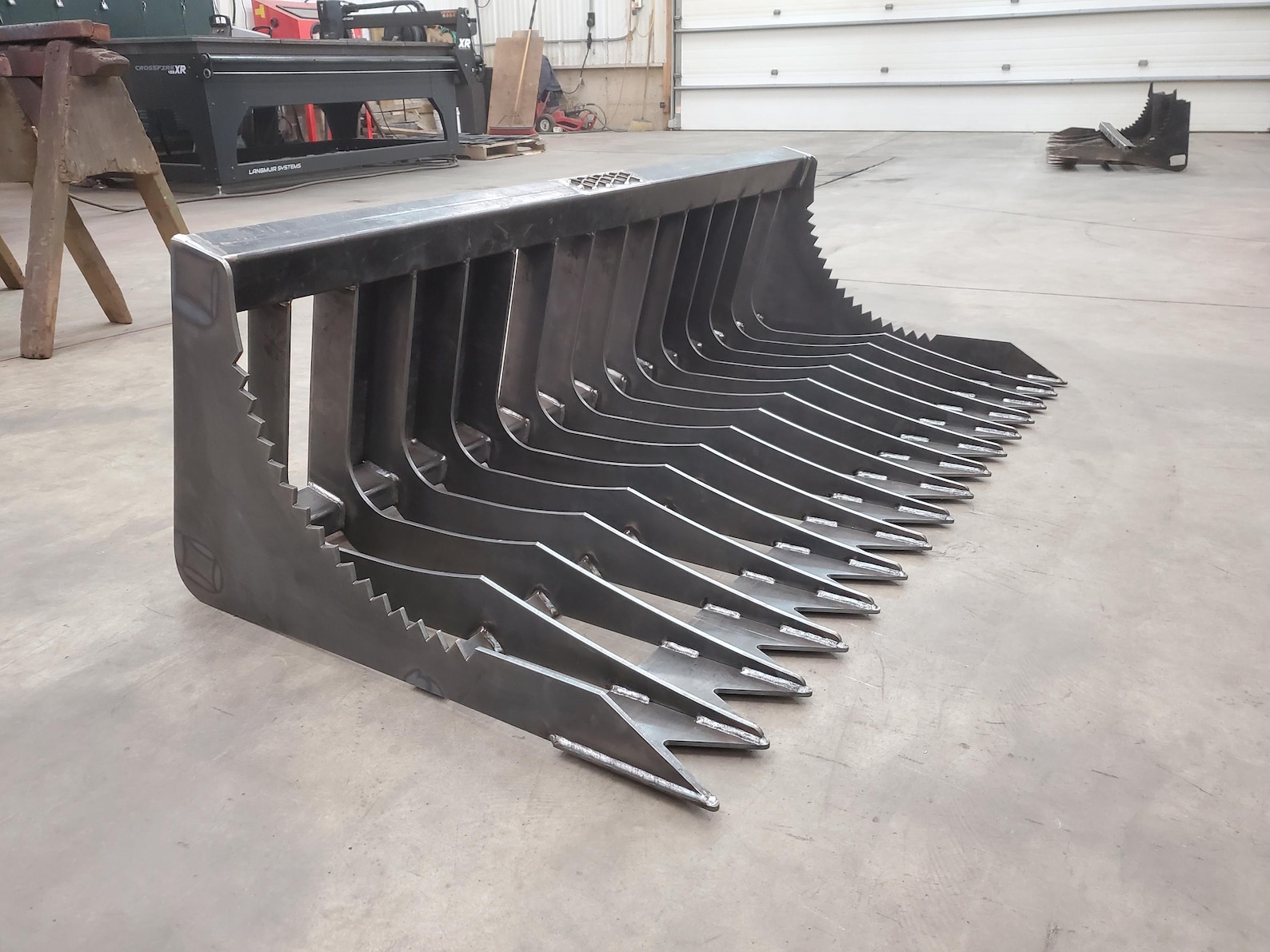 66" Skeleton Rock Bucket DXF Files - Etsy