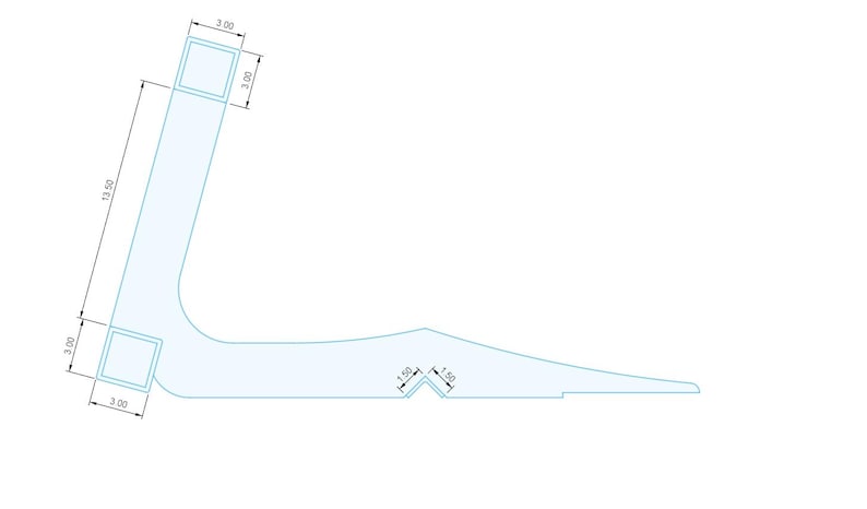 66" Skeleton Rock Bucket DXF Files - Etsy