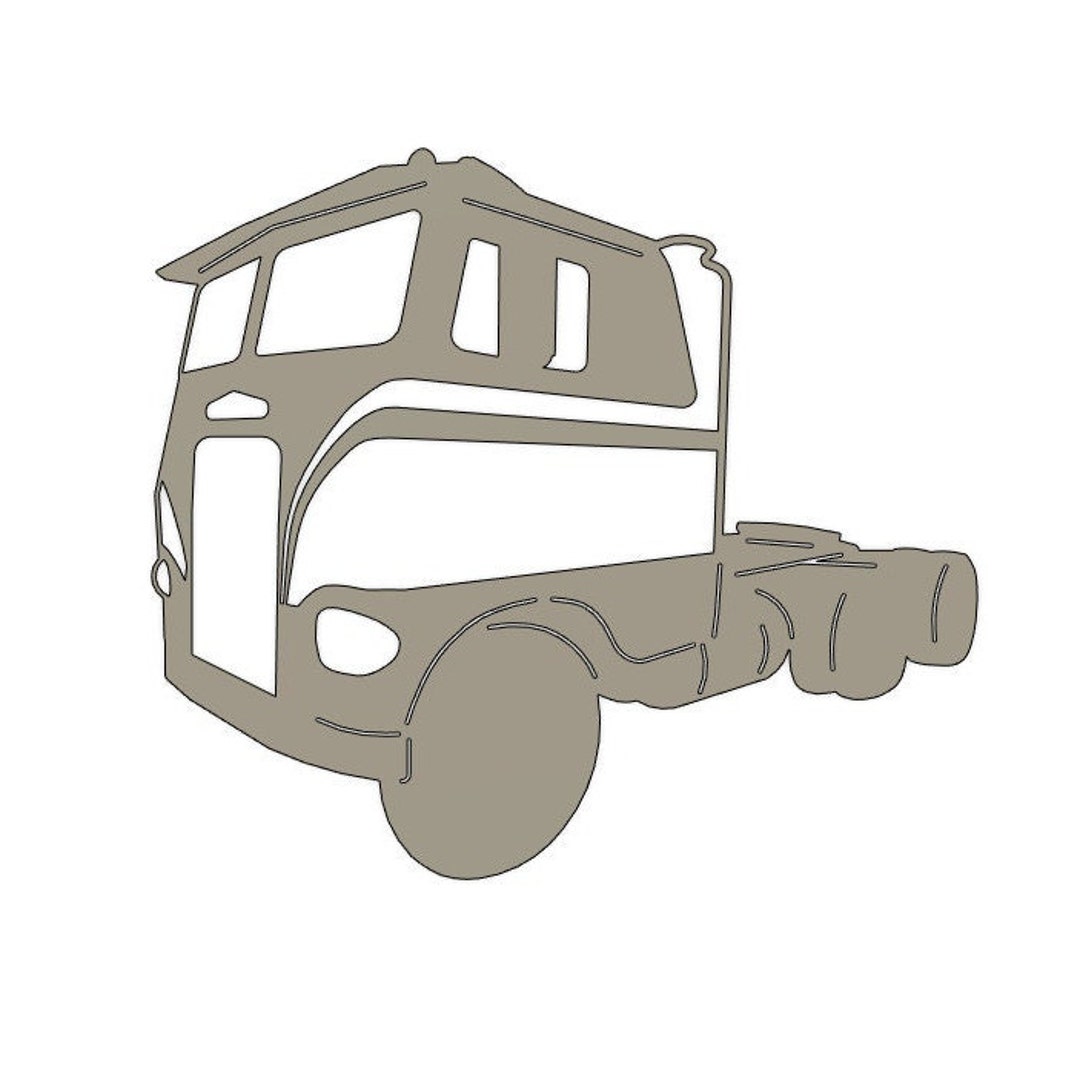 Freightliner Truck DXF ONLY - Etsy