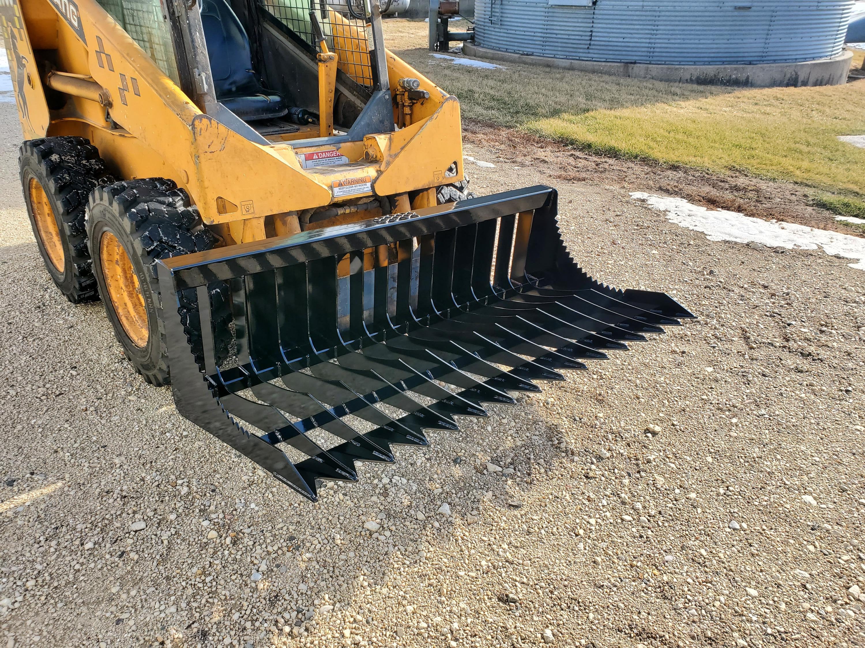 66" Skeleton Rock Bucket DXF Files - Etsy