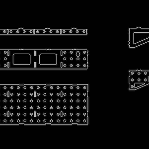 32" X 48" Fixture/welding Table DXF FILES ONLY - Etsy