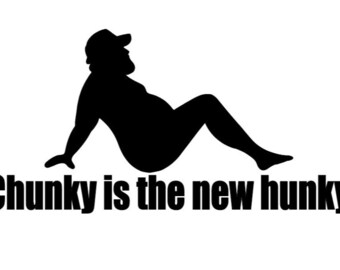 Chunky is the New Hunky Chubby Trucker Man SVG PNG Digital Download - Etsy