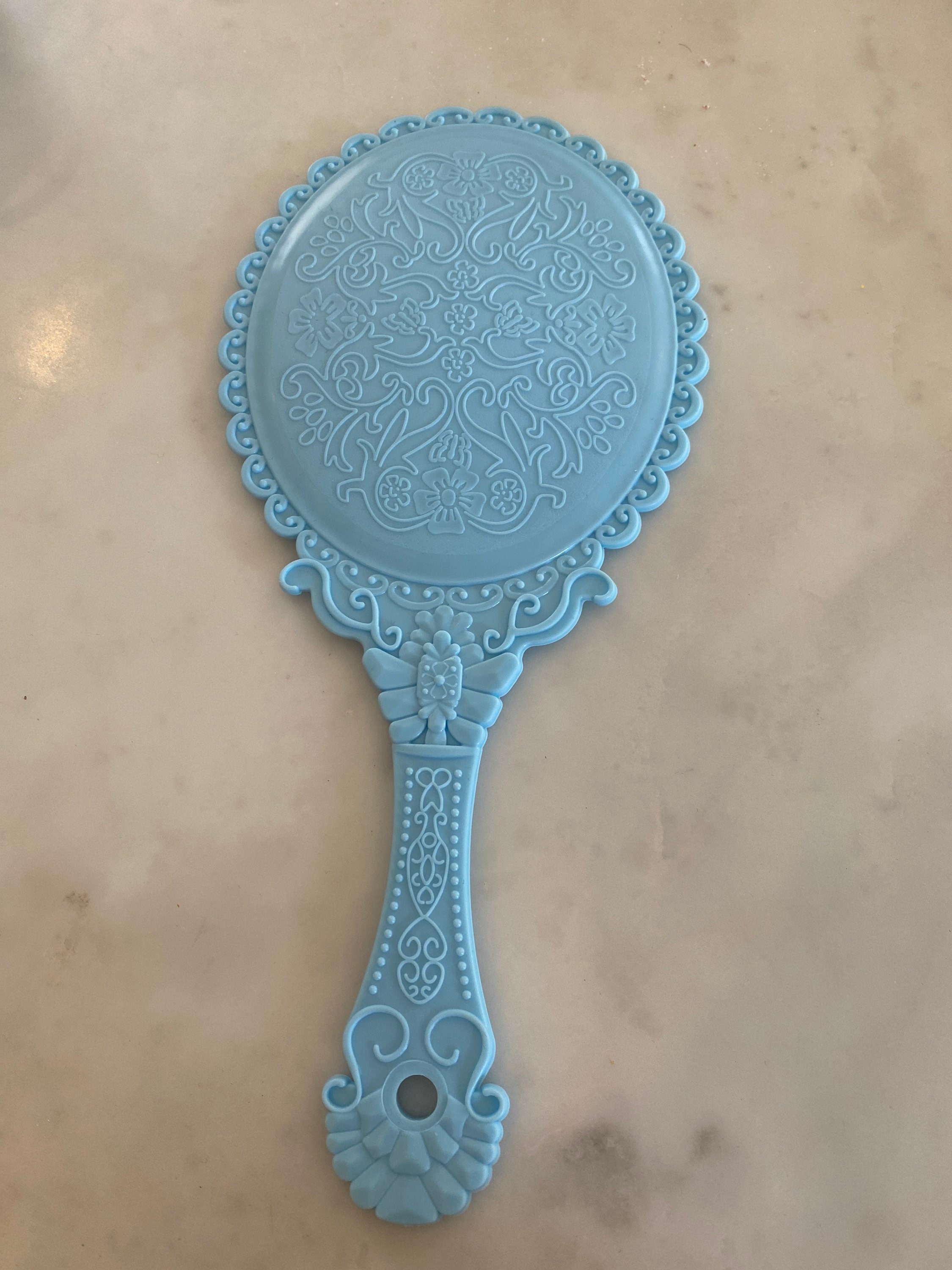 Vintage Handheld Mirror - Etsy