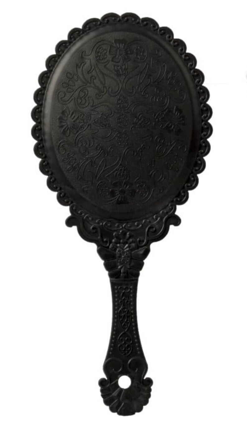 Vintage Handheld Mirror - Etsy