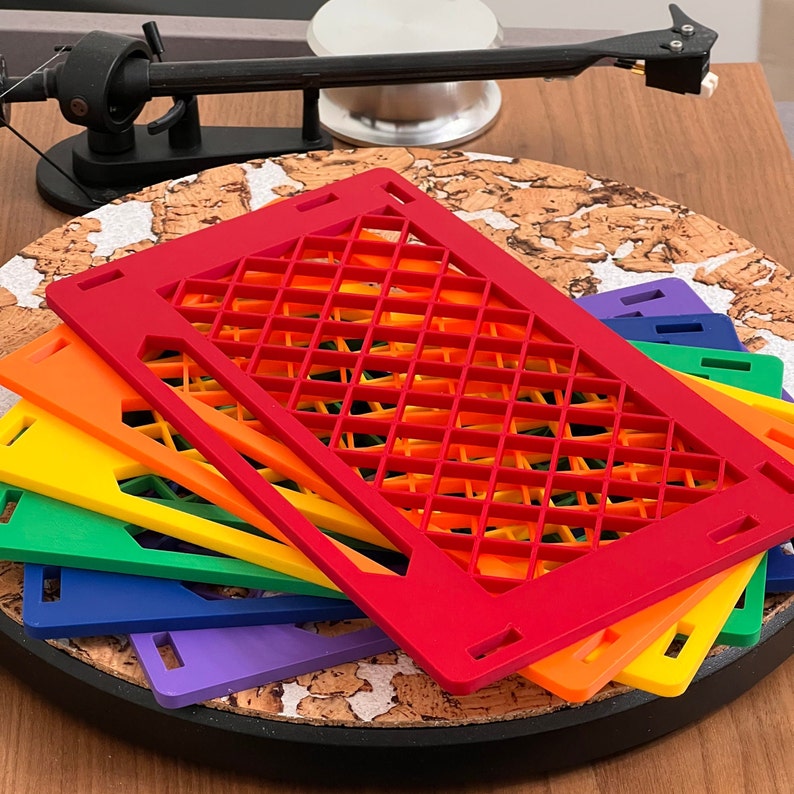 Vintage Milk Crate Design 7 Vinyl Record Storage, 3D Printed 45 RPM ...