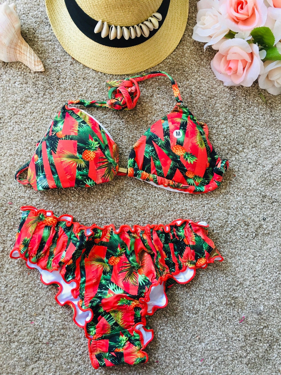 Cute Bikini Set / Small Size/ Swimming Suit for Woman - Etsy