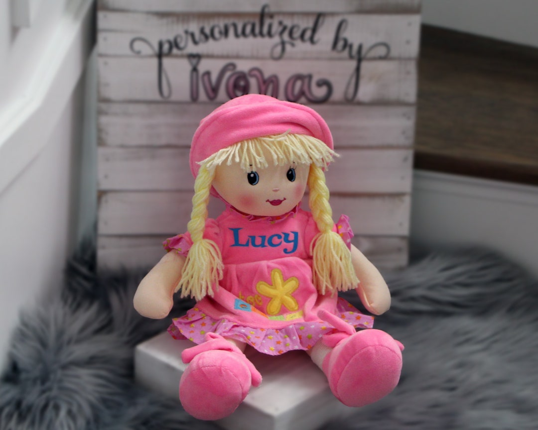 Girl Gift Personalized Plush Doll Toy/personalized Birthday Gift/custom ...
