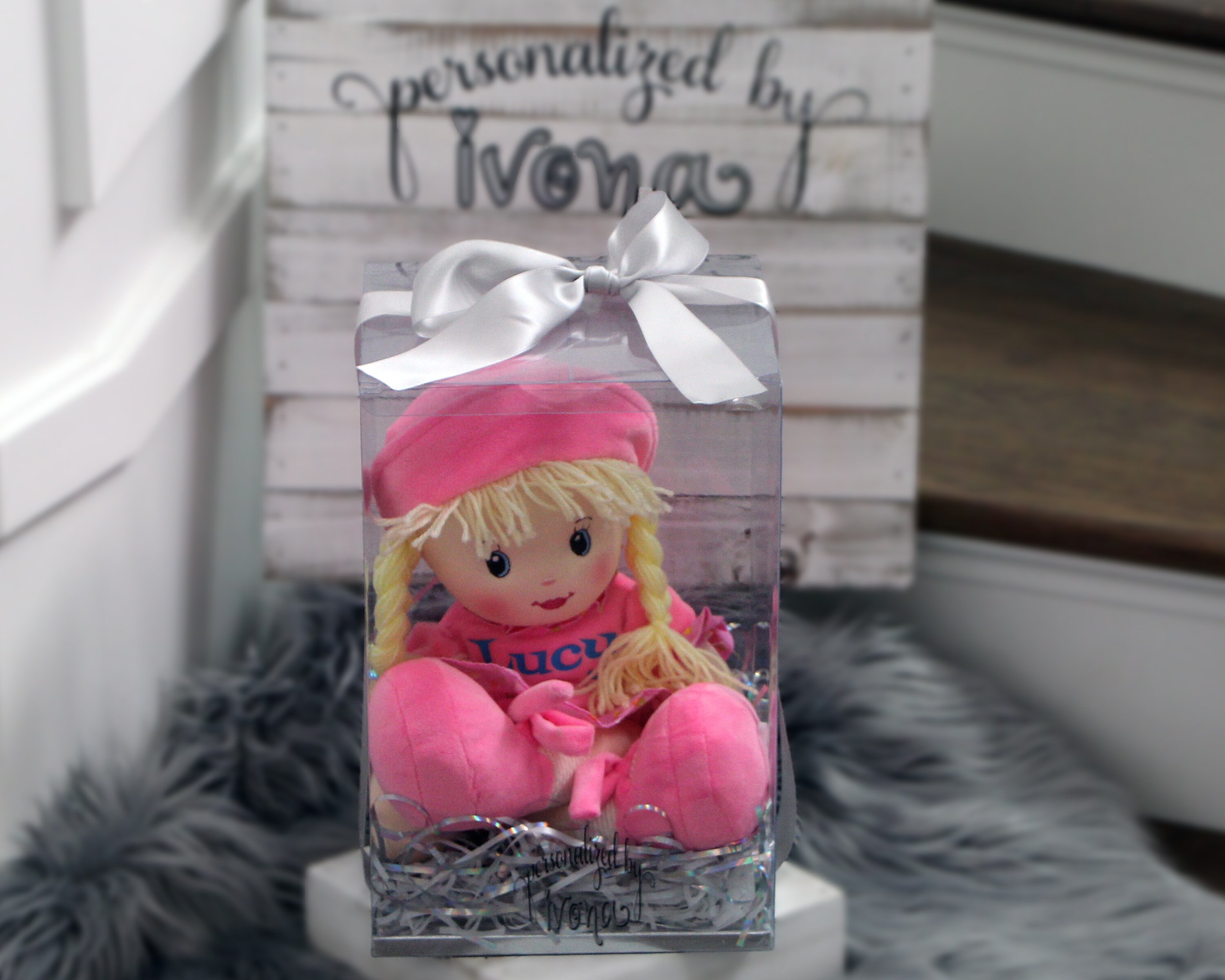 Girl Gift Personalized Plush Doll Toy/personalized Birthday - Etsy