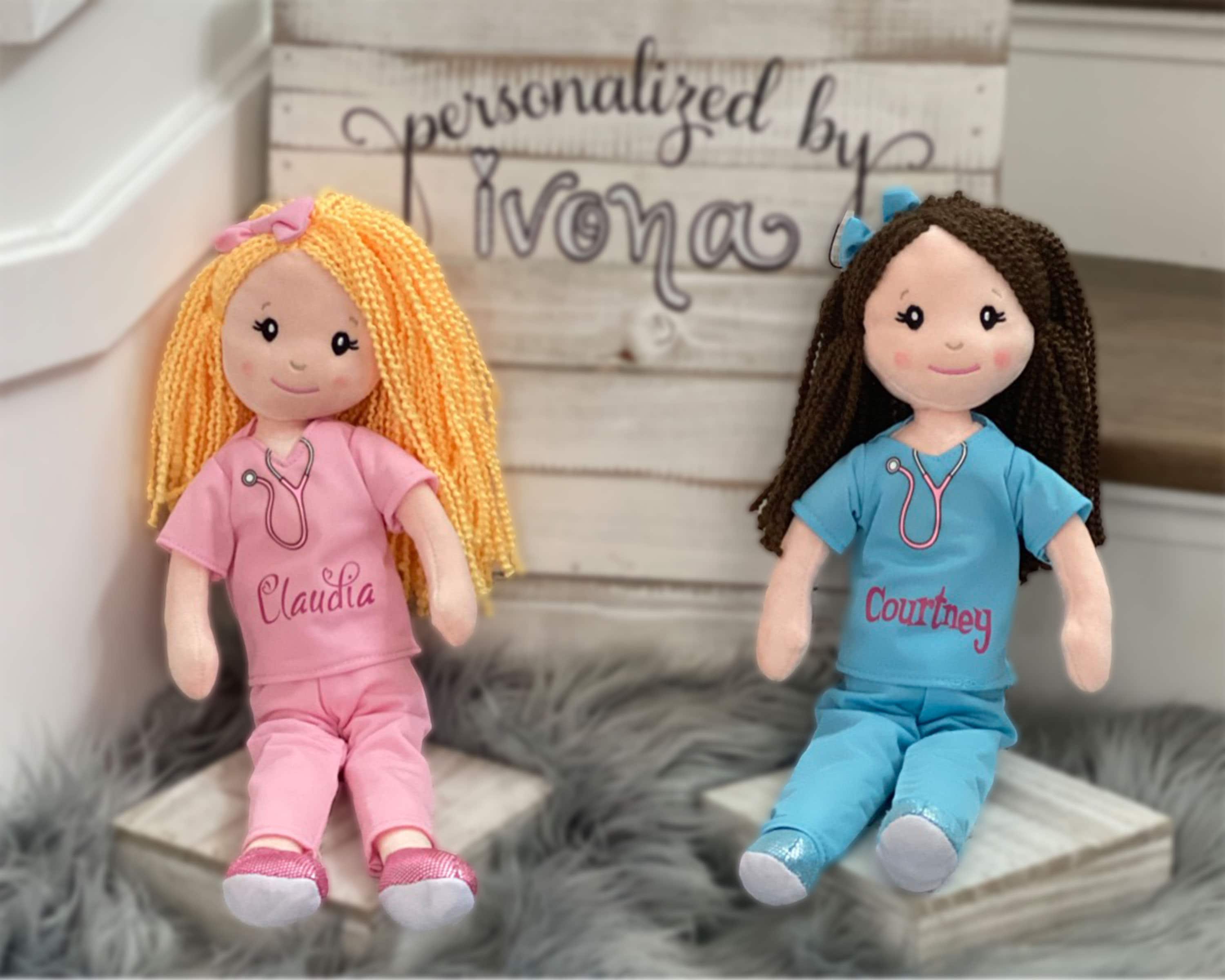 Toys Custom Doctor Doll Nurse Doll,Personalized Gift Nurse Doll ...