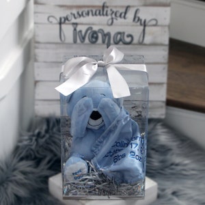 New Baby Gift Personalized Peek A Boo Bear/personalized Baby - Etsy