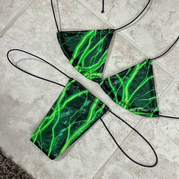 Micro tiny mini bikini - Etsy Nederland