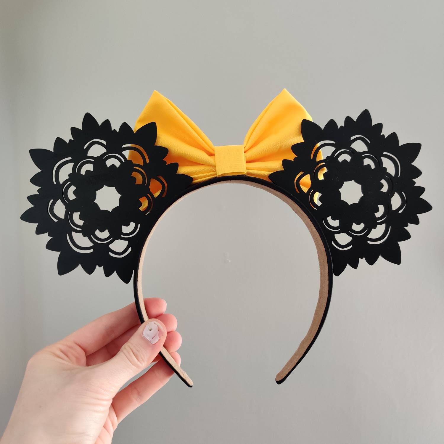 Sunflower Mandala Mouse Ears 3D Printed Ears - Etsy