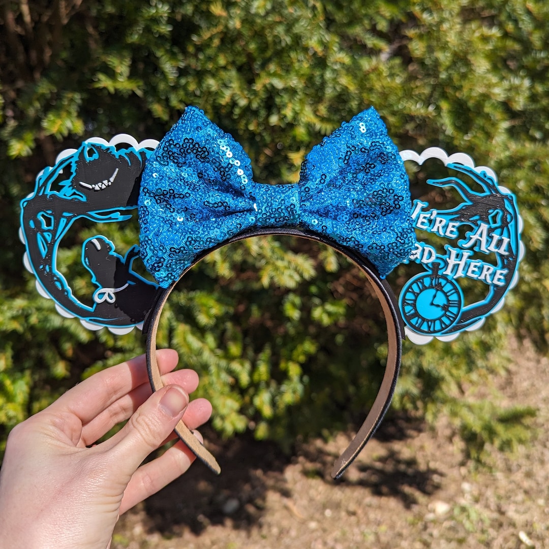Alice Mouse Ears | 3D Printed Ears | Wonderland Inspired - Etsy