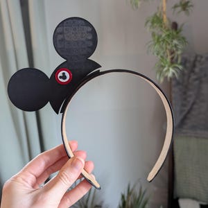 Mouse Hat Ears | 3D Printed Mouse Headband - Etsy