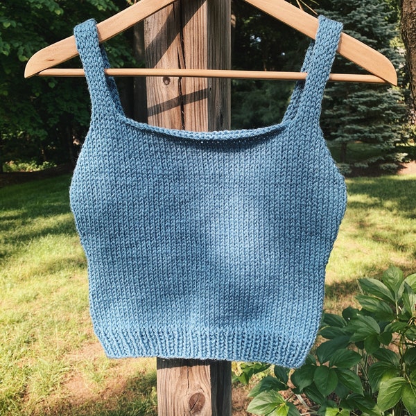 Knit Crop Top - Etsy