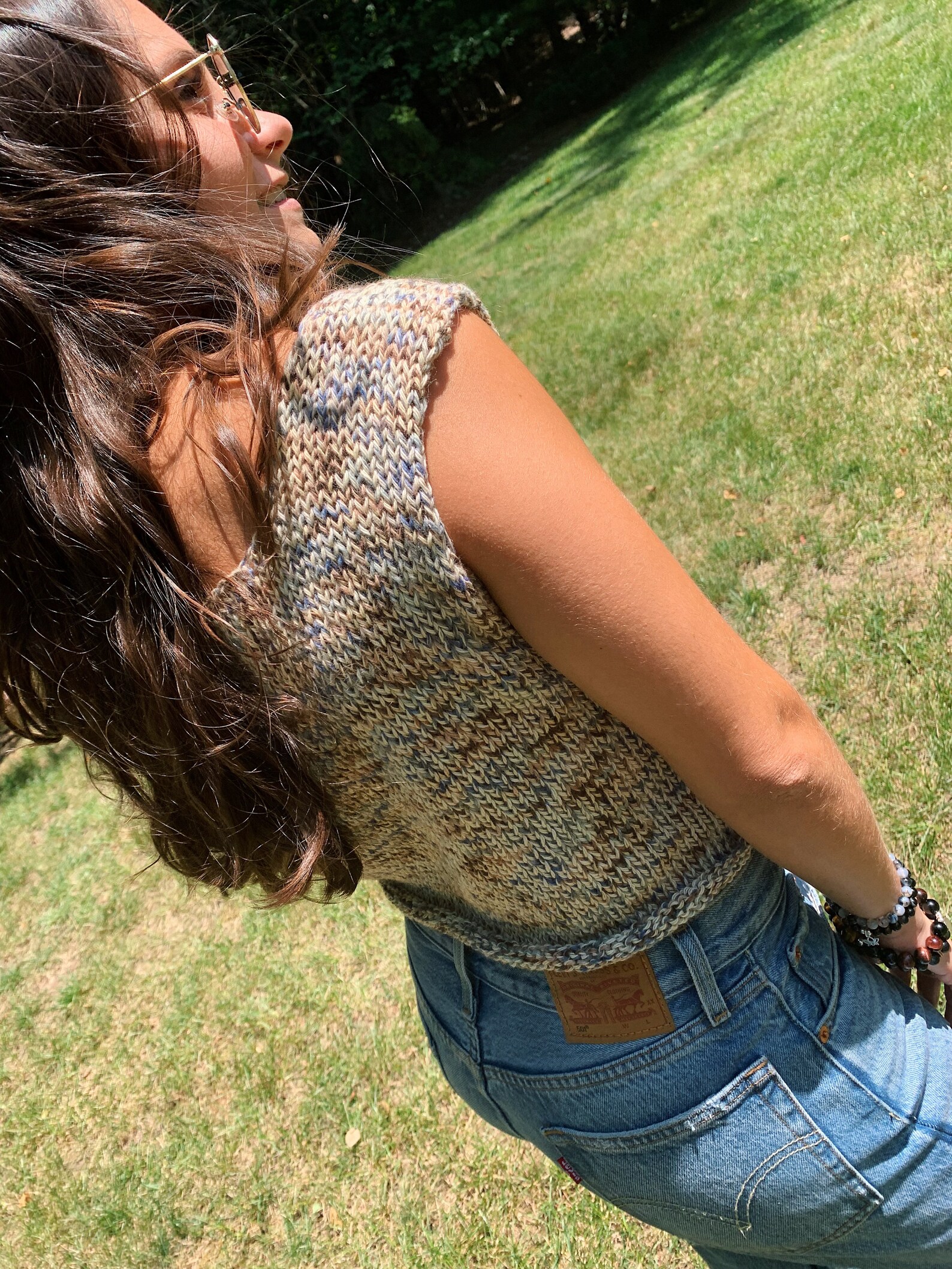 Knit Tank Top Knitted Summer Top Neutral Knit Tank Top - Etsy