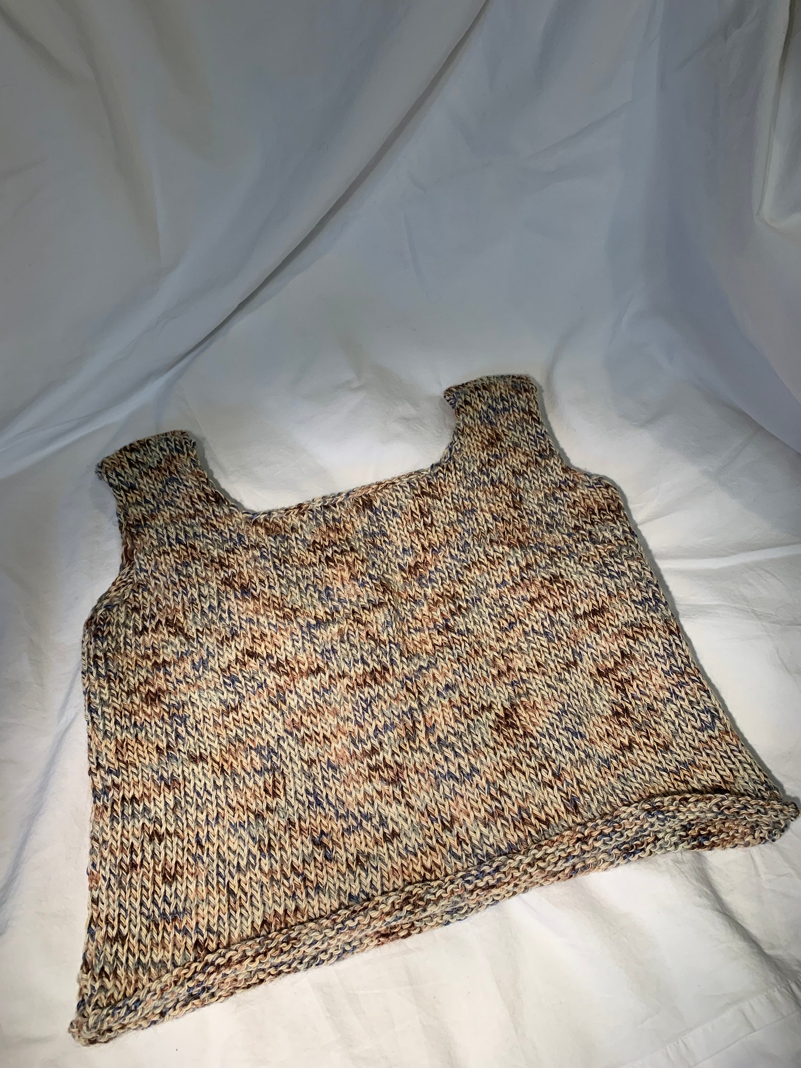 Knit Tank Top Knitted Summer Top Neutral Knit Tank Top - Etsy