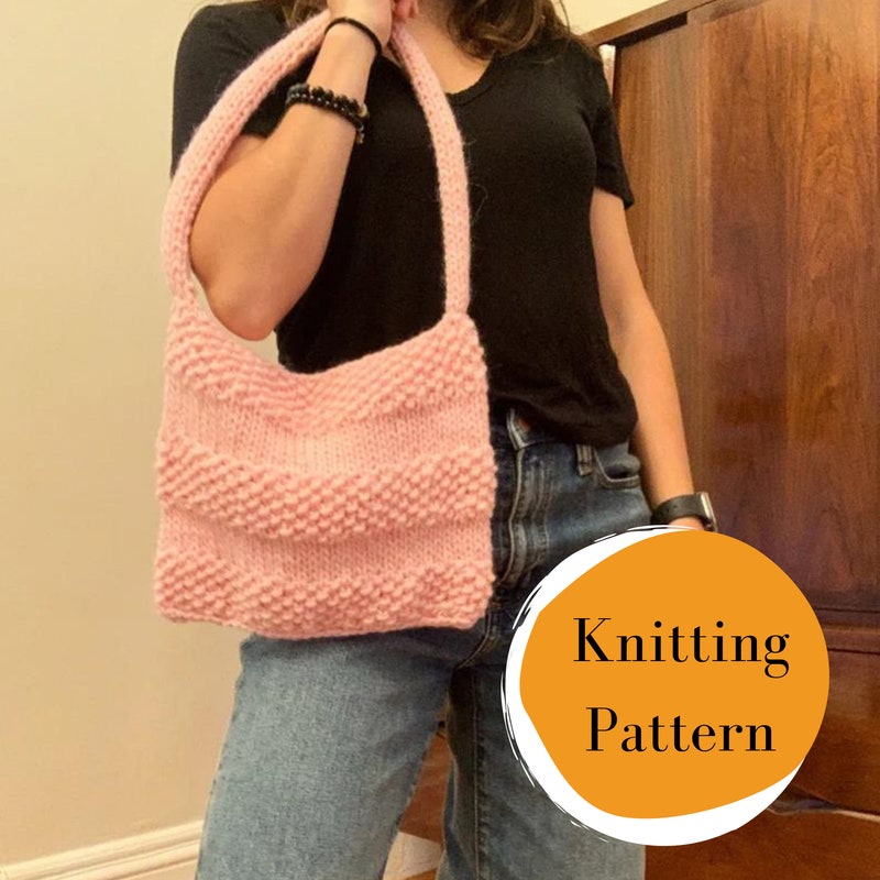 Knit Bag Pattern - Etsy