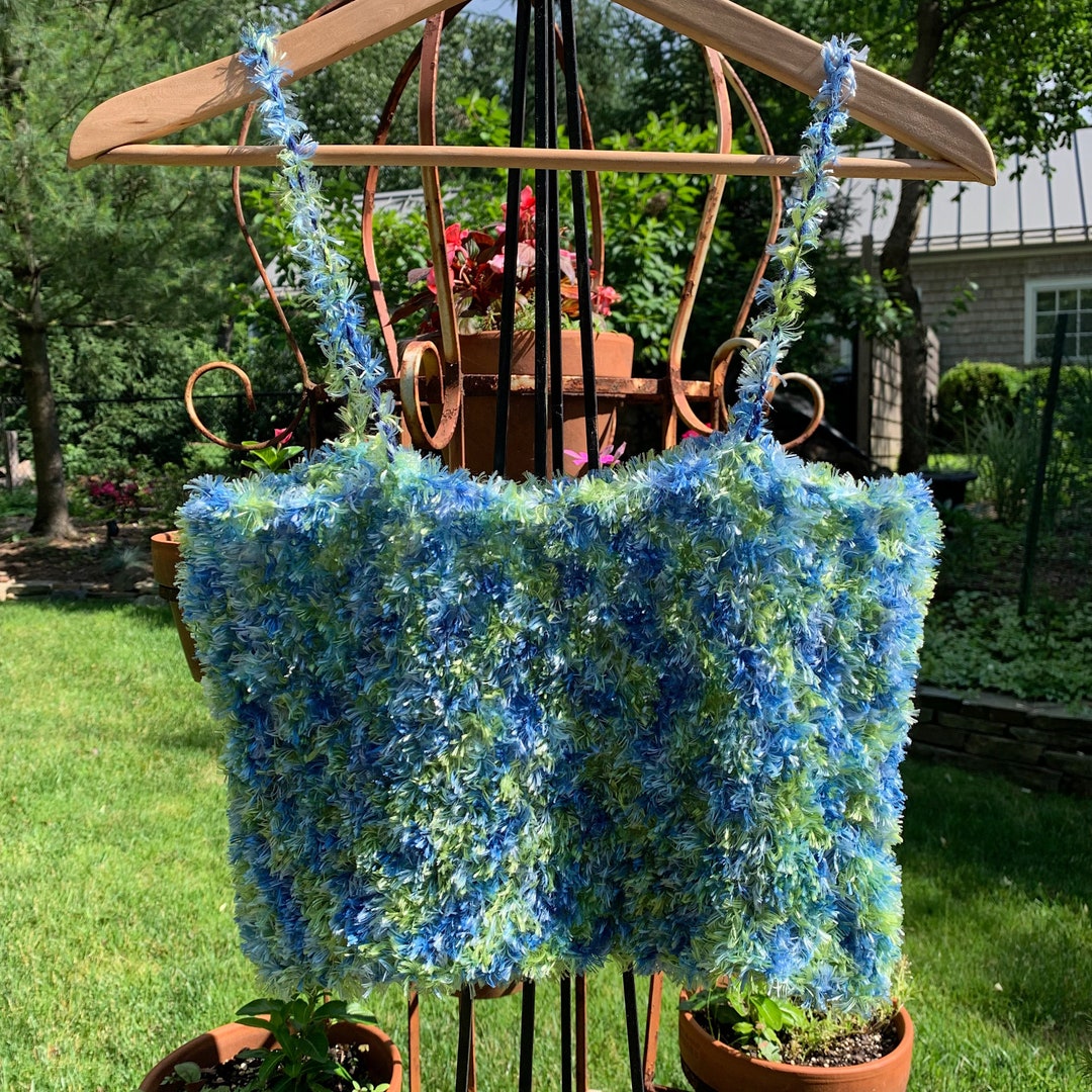 90s Fuzzy Top, Knit Tank Top, Fuzzy Festival Crop Top - Etsy