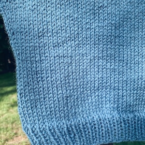 Blue Knit Tank, Knit Summer Shirt, Crop Top, Knit Crop Top - Etsy