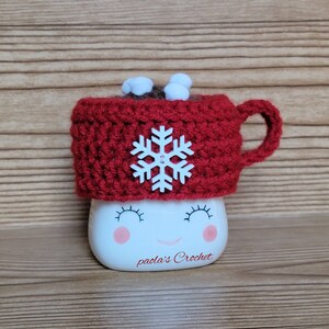 Hot Cocoa Marshmallow Mug Hat Crochet Hat for Marshmallow - Etsy