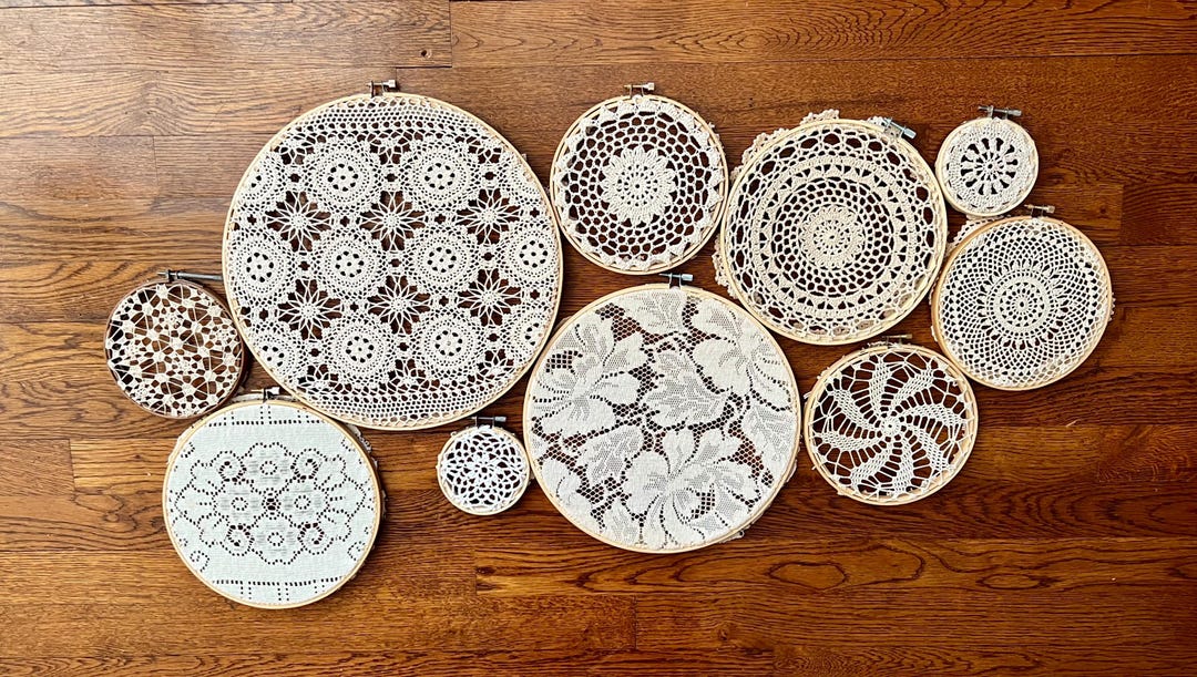 Vintage Lace Doily Collection - Etsy
