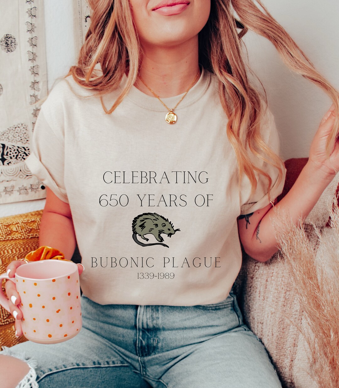 Celebrating 650 Years of Bubonic Plague 1339-1989 Tee,trending Shirt ...