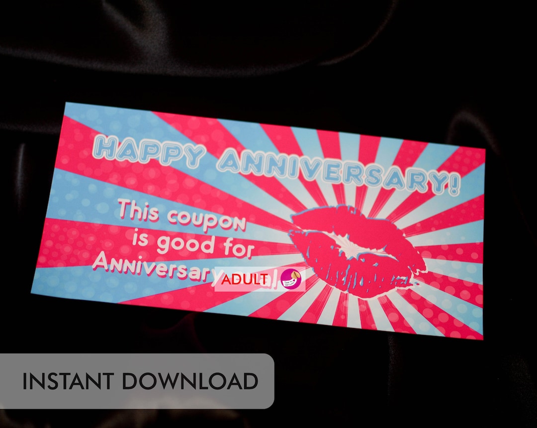 Adult Content Birthday Blow Job Digital Download Coupon Instant Digital