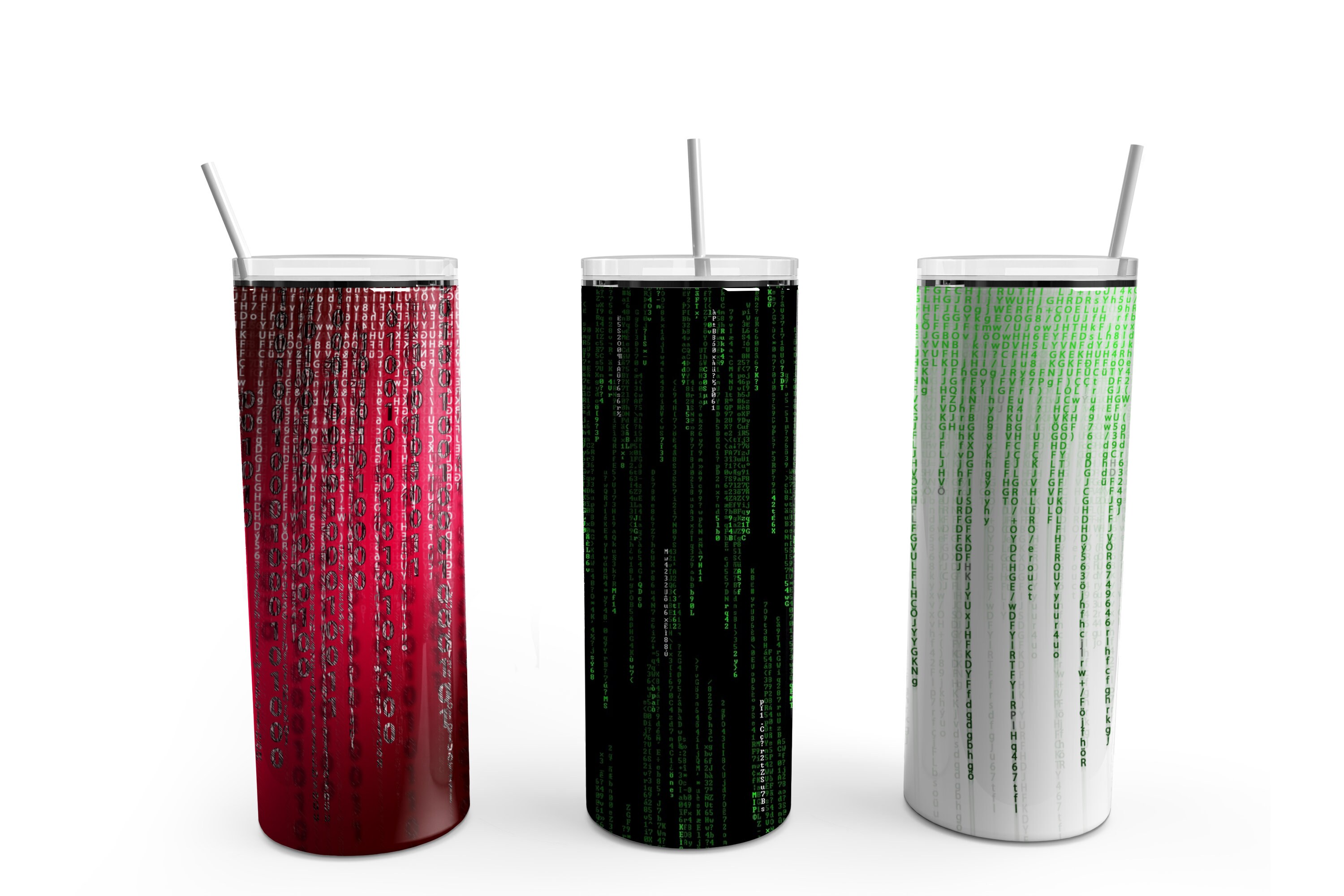 Matrix Inspired Sublimation Design - Skinny Straight Tumbler 20oz - PNG ...