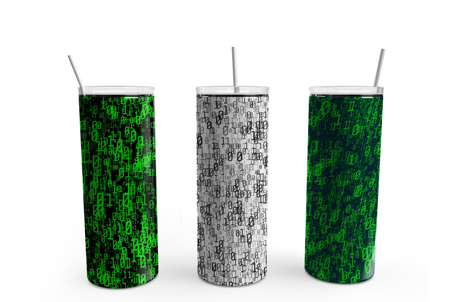 Matrix Inspired Sublimation Design - Skinny Straight Tumbler 20oz - PNG ...