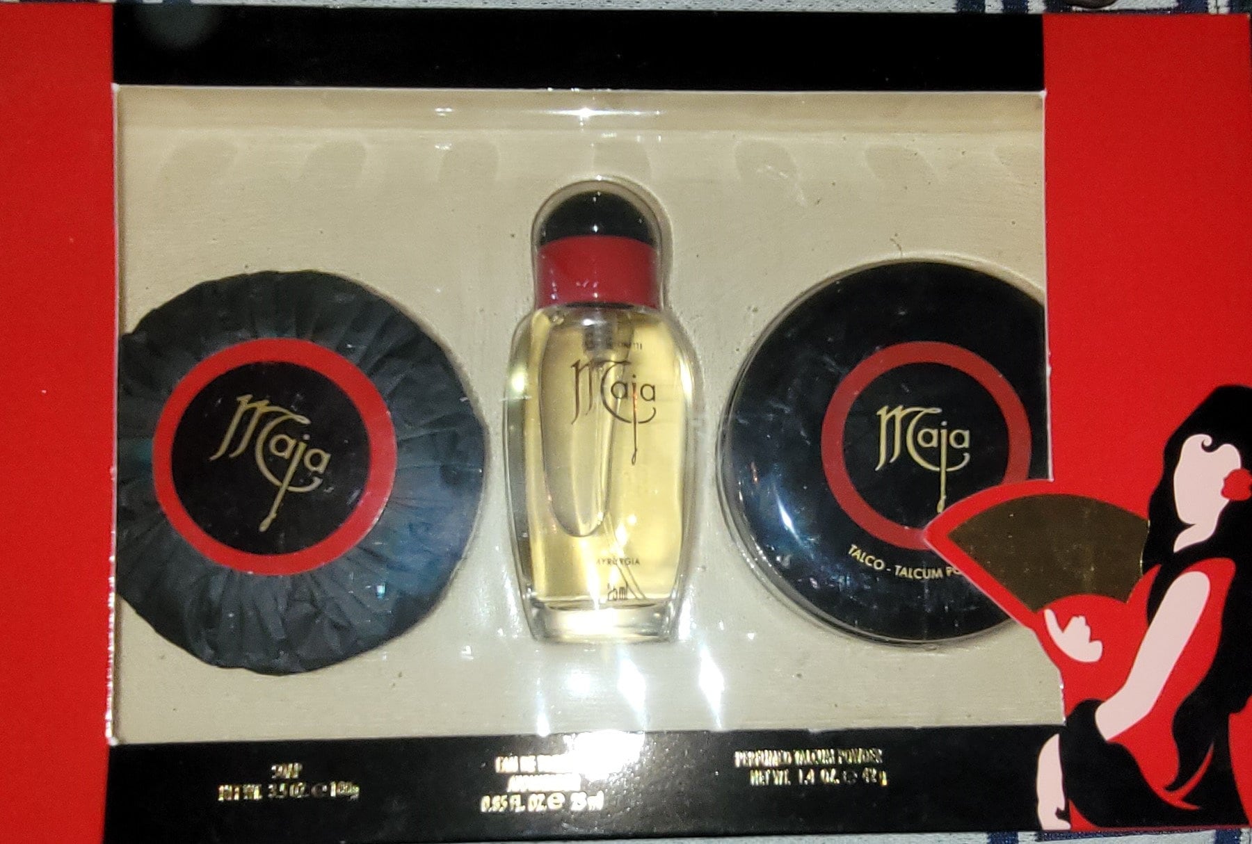 Vintage Maja Perfume, Soap and Talc Set From Spain - Etsy