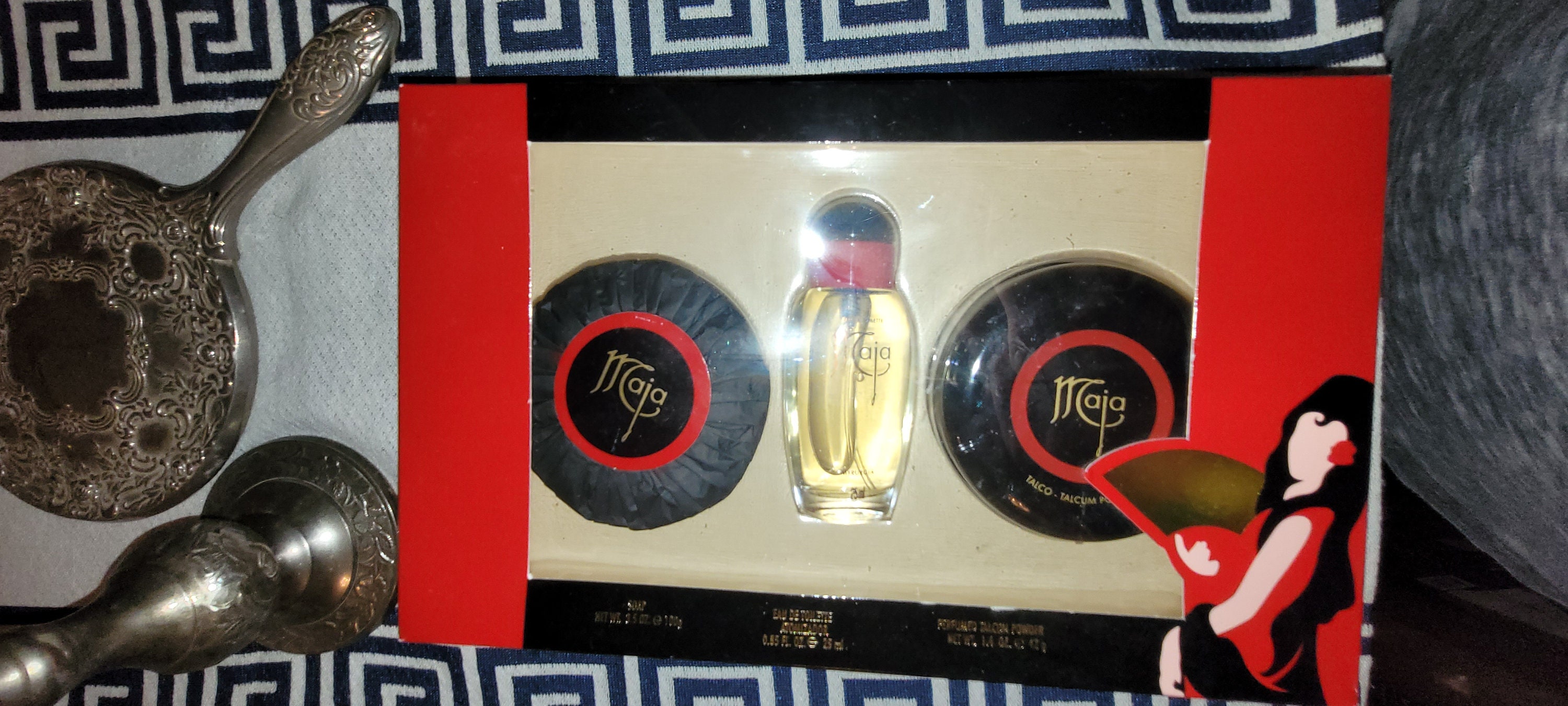 Vintage Maja Perfume, Soap and Talc Set From Spain - Etsy