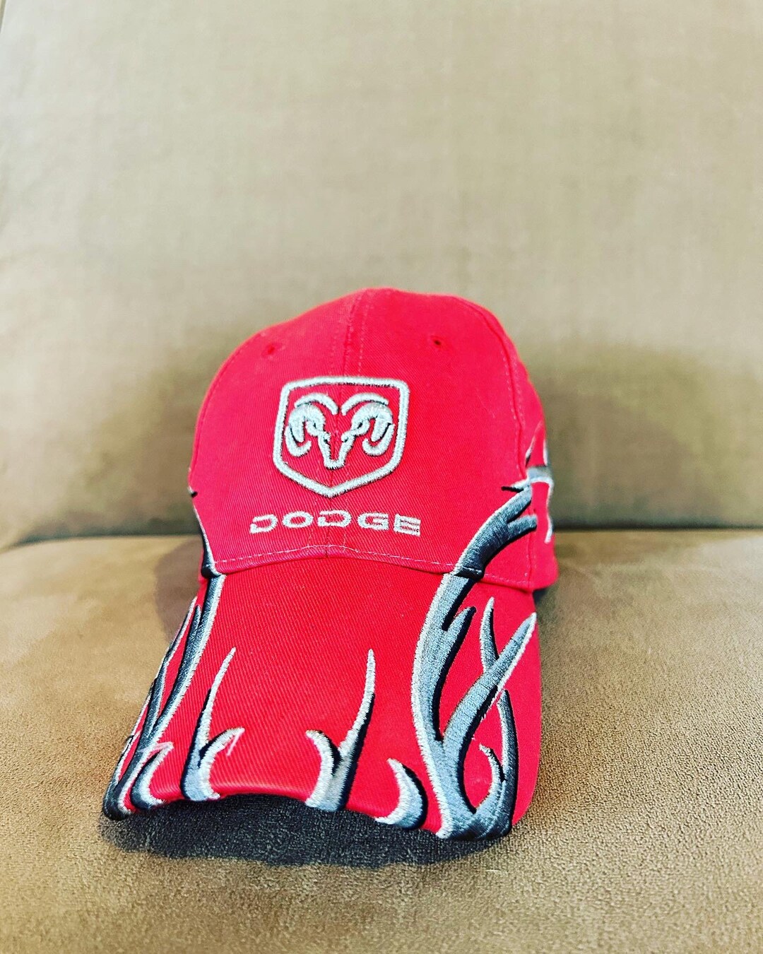 Vintage Dodge Trucks Flame Style Baseball Hat / Cap Great - Etsy