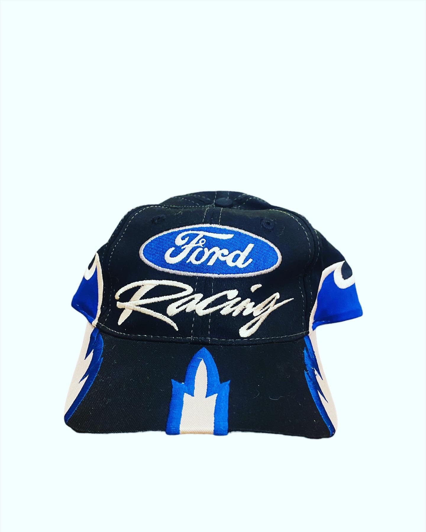 Vintage Ford Motor Company Ford Racing Snap Back Adult Hat New ...