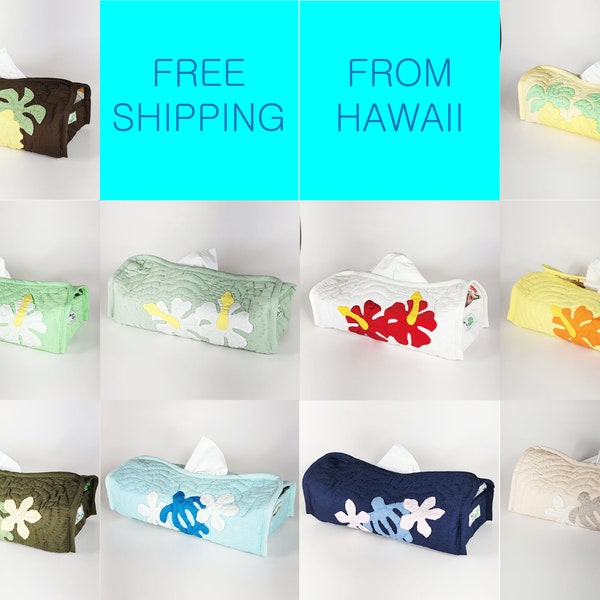 Quilted Tissue Box Covers - Etsy