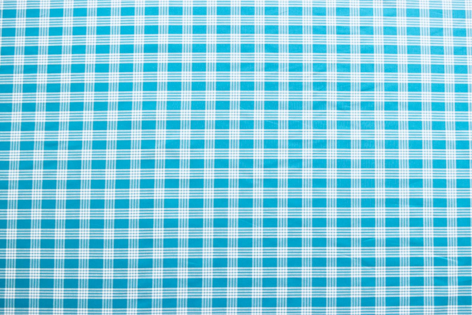 100% cotton Hawaiian Fabric Palaka Blue By The Yard | Etsy