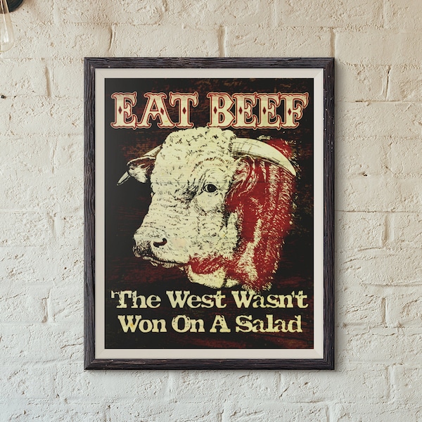 Eat More Beef License Plate - Etsy New Zealand