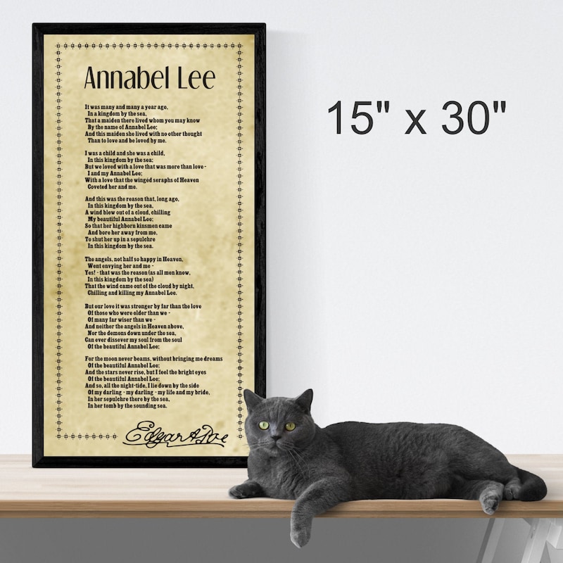 Edgar Allan Poe Art - Etsy