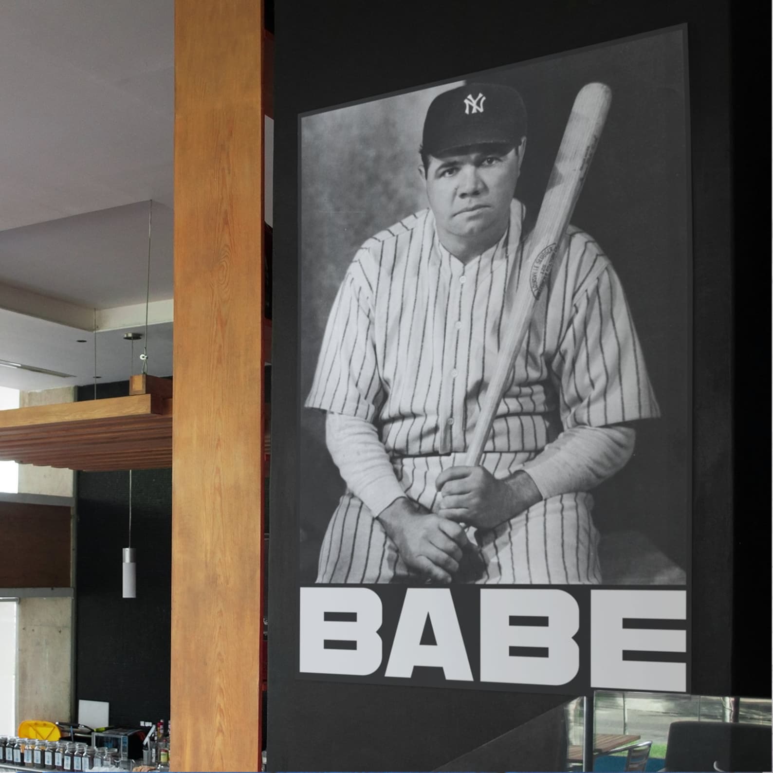 Babe Ruth Poster Print / New York Baseball 12x18 20x30 24x36 - Etsy