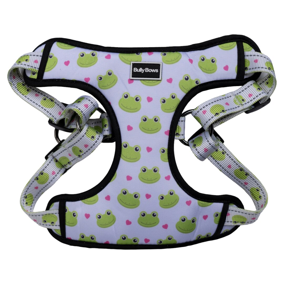 Padded Froggy Frog Dog Harness, Extra Strong Dog Vest Harness, Padded ...