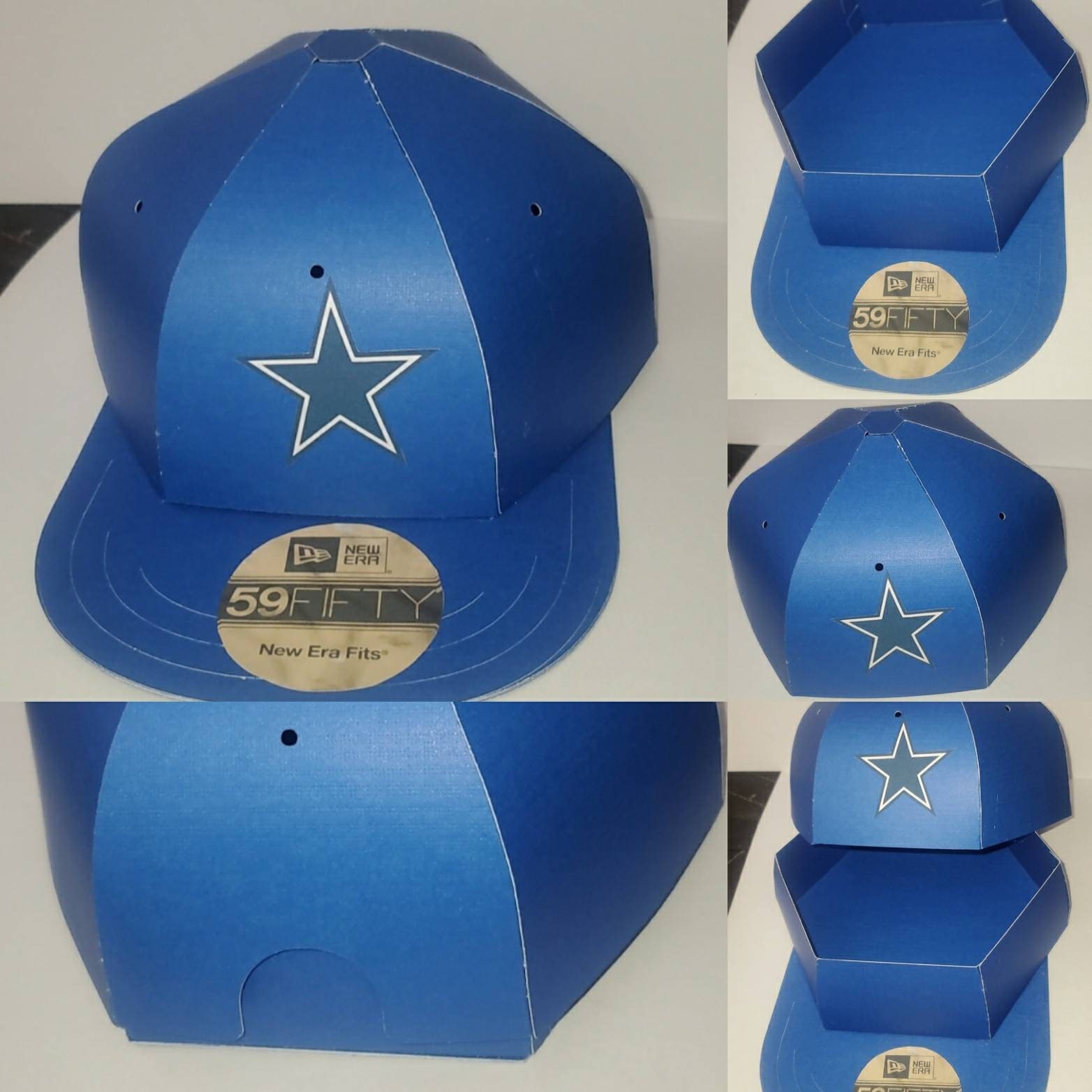 Baseball/football Box Hat - Etsy