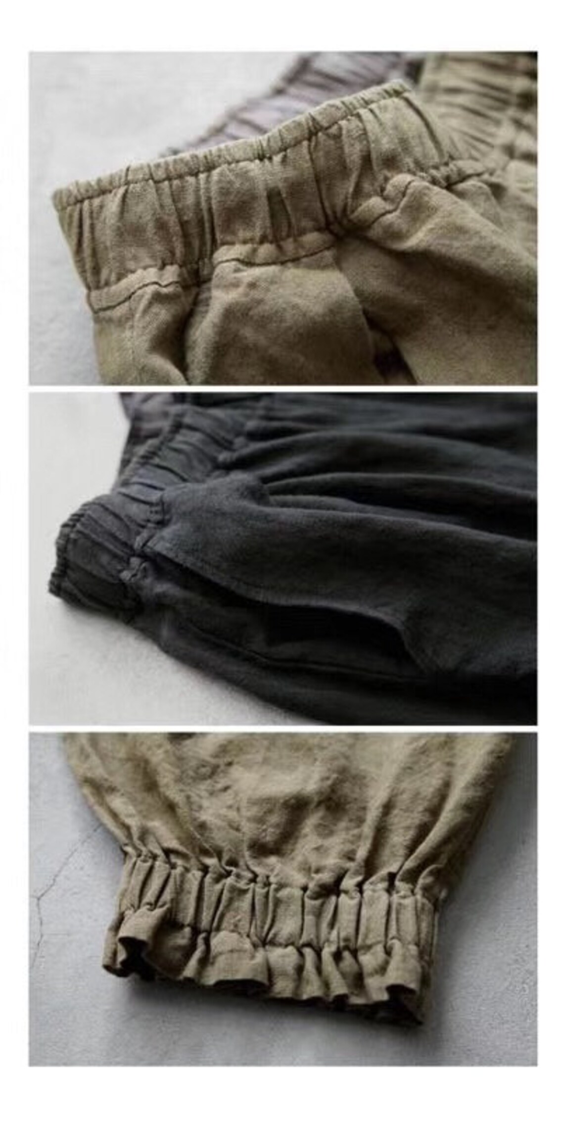 100% Pure Linen Women Pants - Etsy