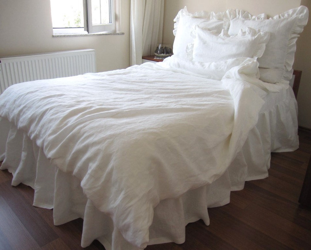 Linen Duvet Cover Custom Made Bedding. - Etsy