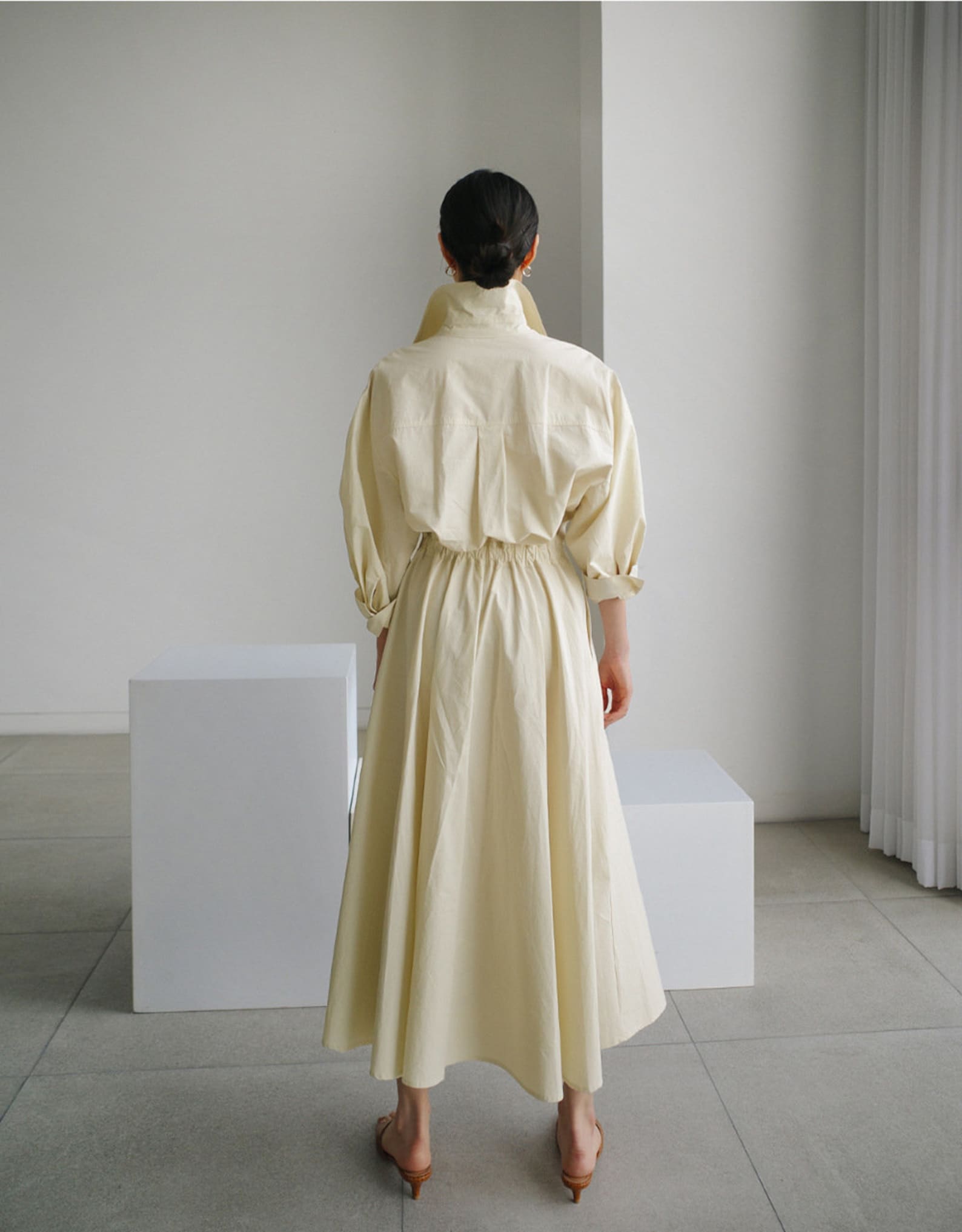 Women Dress Long Sleeve Dresses Loose Fitting Dresses Cotton - Etsy