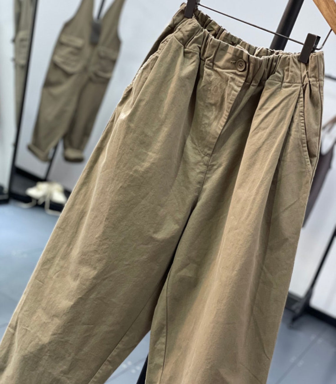 Women Pants Cotton Pants in 3 Colors - Etsy