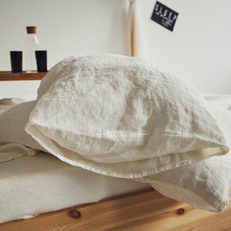 3pcs HEMP Linen Bedding Set King,queen Duvet Cover Set 2 Pillowcases - Etsy