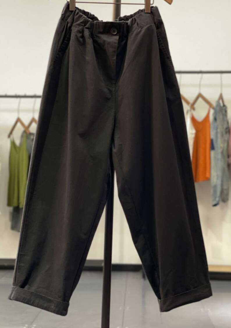 Women Pants Cotton Pants in 3 Colors - Etsy