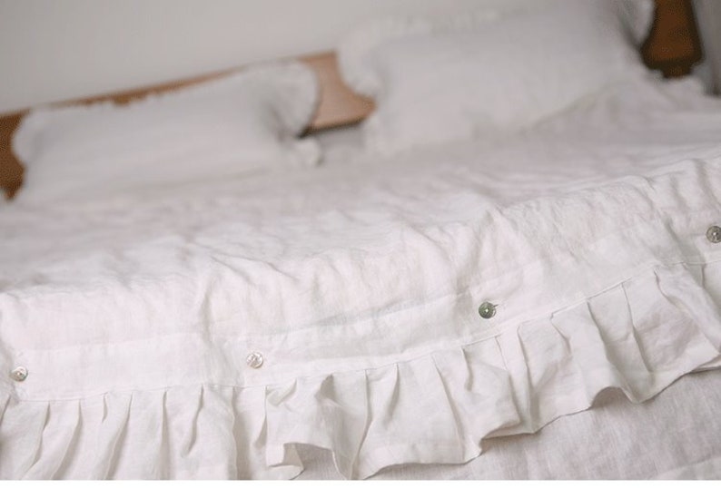 Linen Duvet Cover Custom Made Bedding. - Etsy