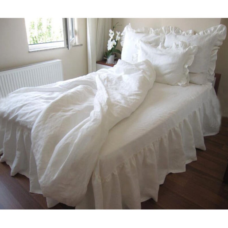 Linen Duvet Cover Custom Made Bedding. - Etsy