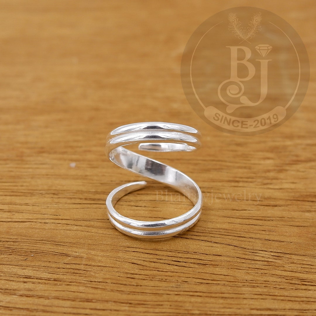 Arthrits Splint, 925 Sterling Silver Swan Splint Ring, Finger Splint ...